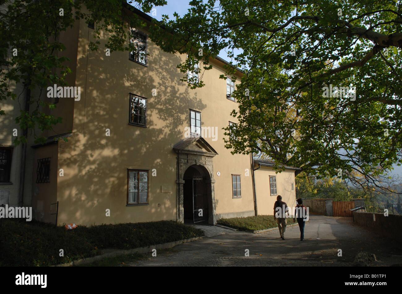 The Convent Nonnberg Abbey at Salzburg in Austria Stock Photo - Alamy