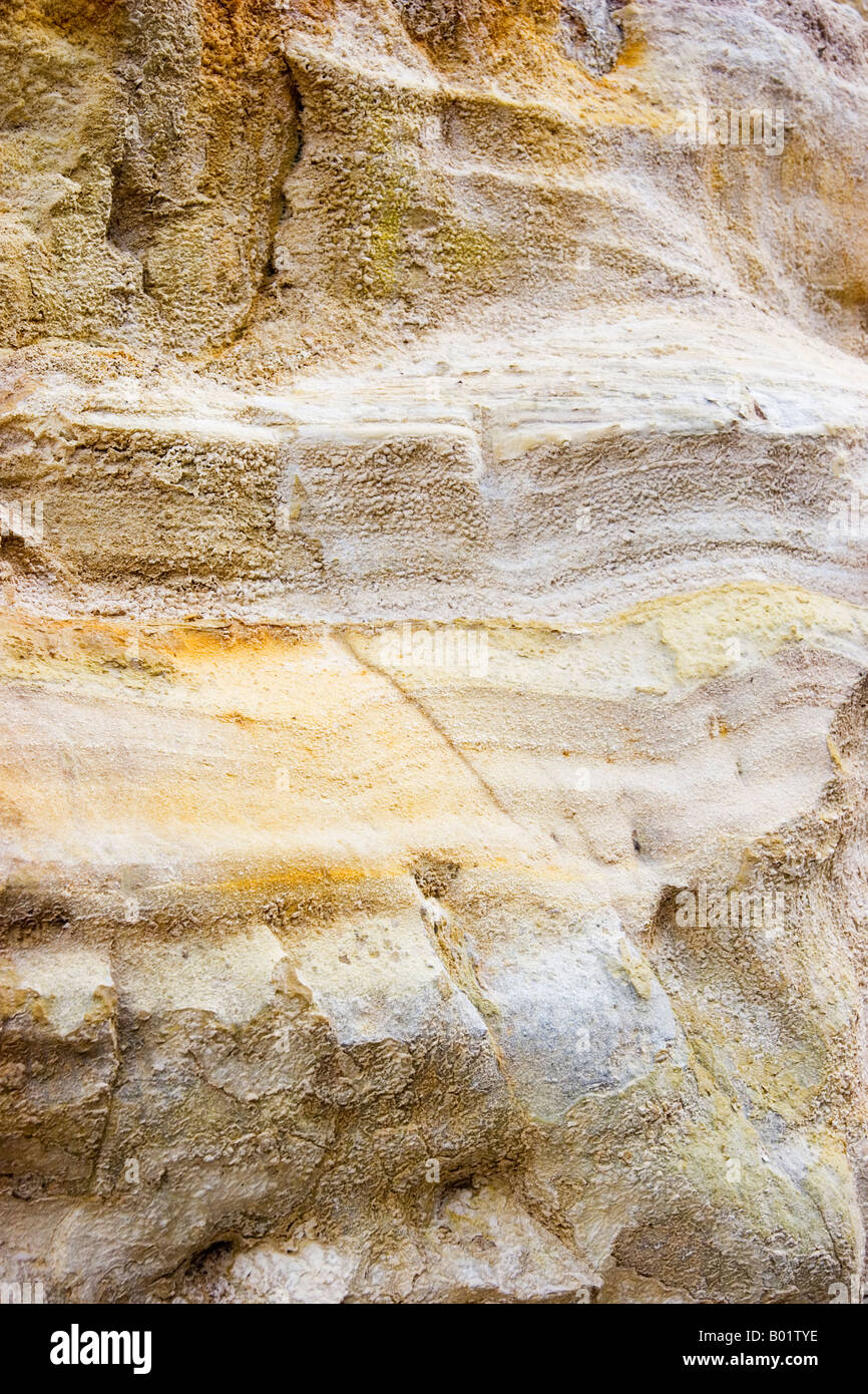 Close up of rocks Wai O Tapu thermal area New Zealand Stock Photo - Alamy