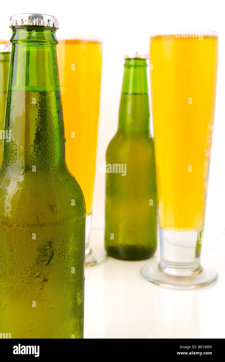 Ice Cold Beer Stock Photo - Alamy