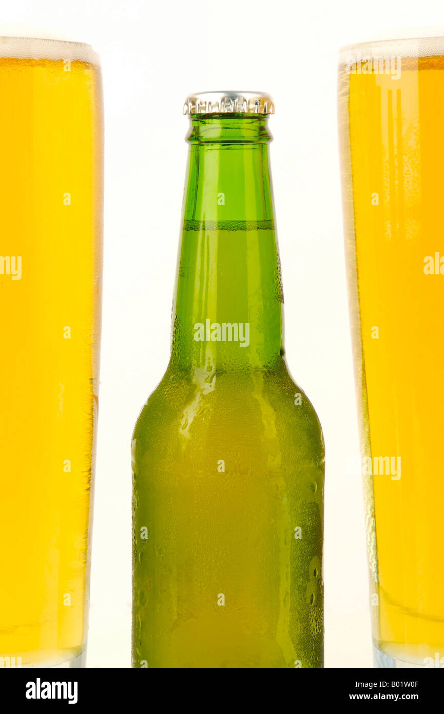 Ice Cold Beer Stock Photo - Alamy