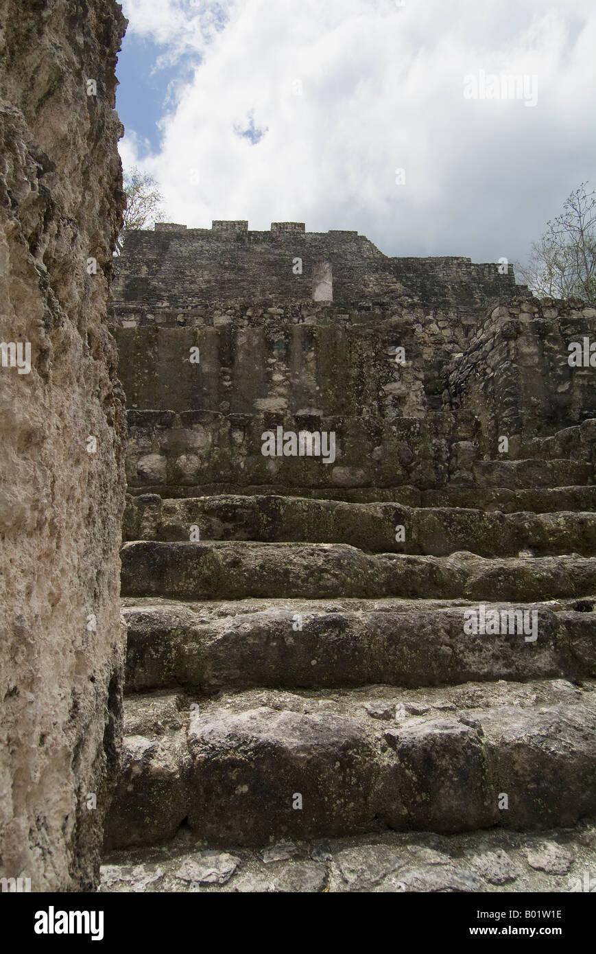 Maya ruins Calakmul Stock Photo - Alamy