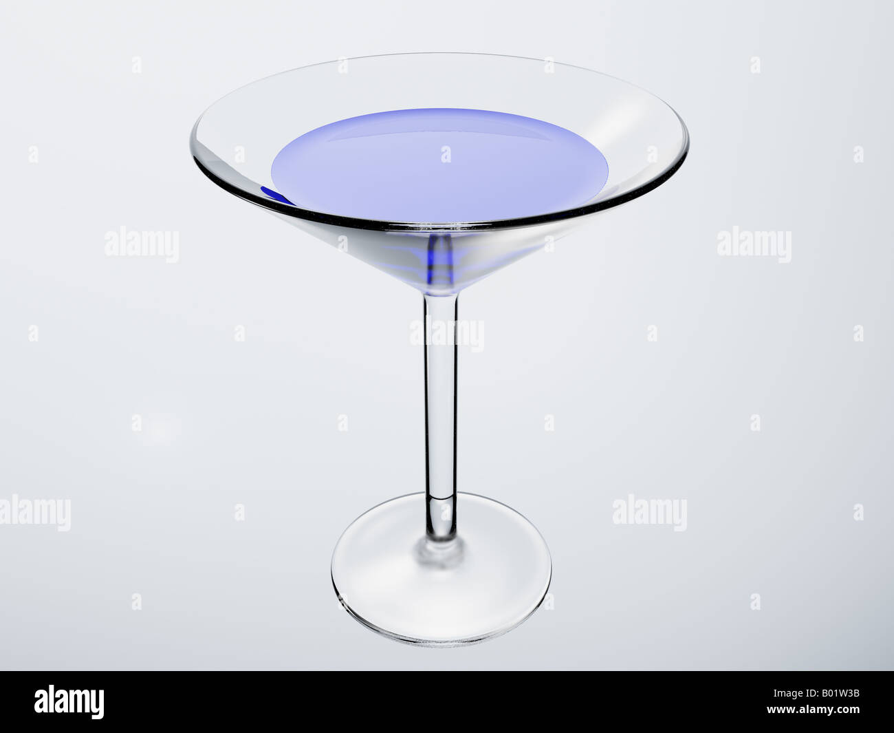 the cocktail glass with cocktail on white background Stock Photo - Alamy