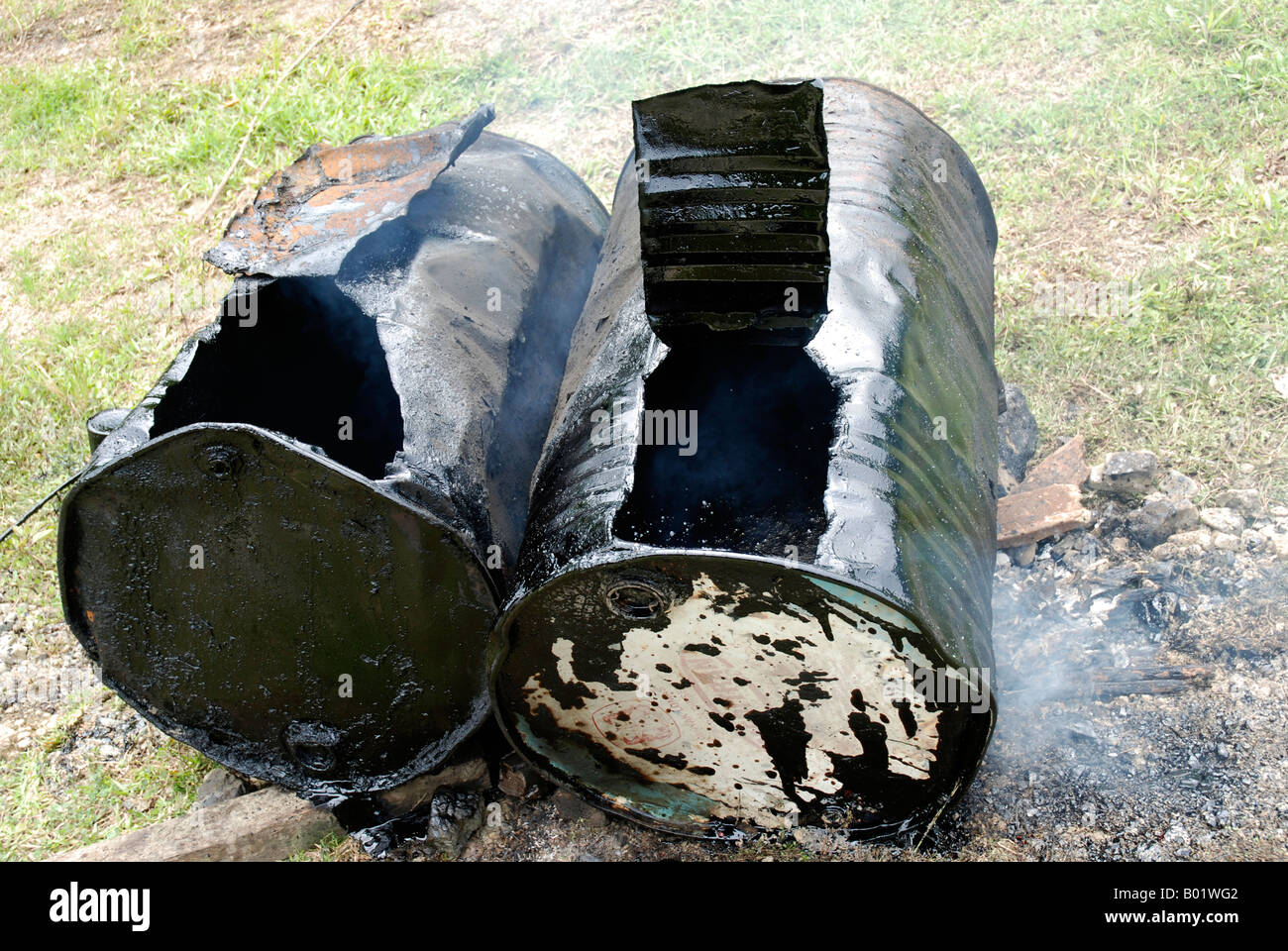 Tar barrels hi-res stock photography and images - Alamy