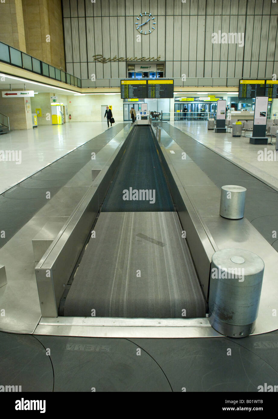 Interior of Tempelhof Airport in Berlin 2008 The Nazi era airport is of ...