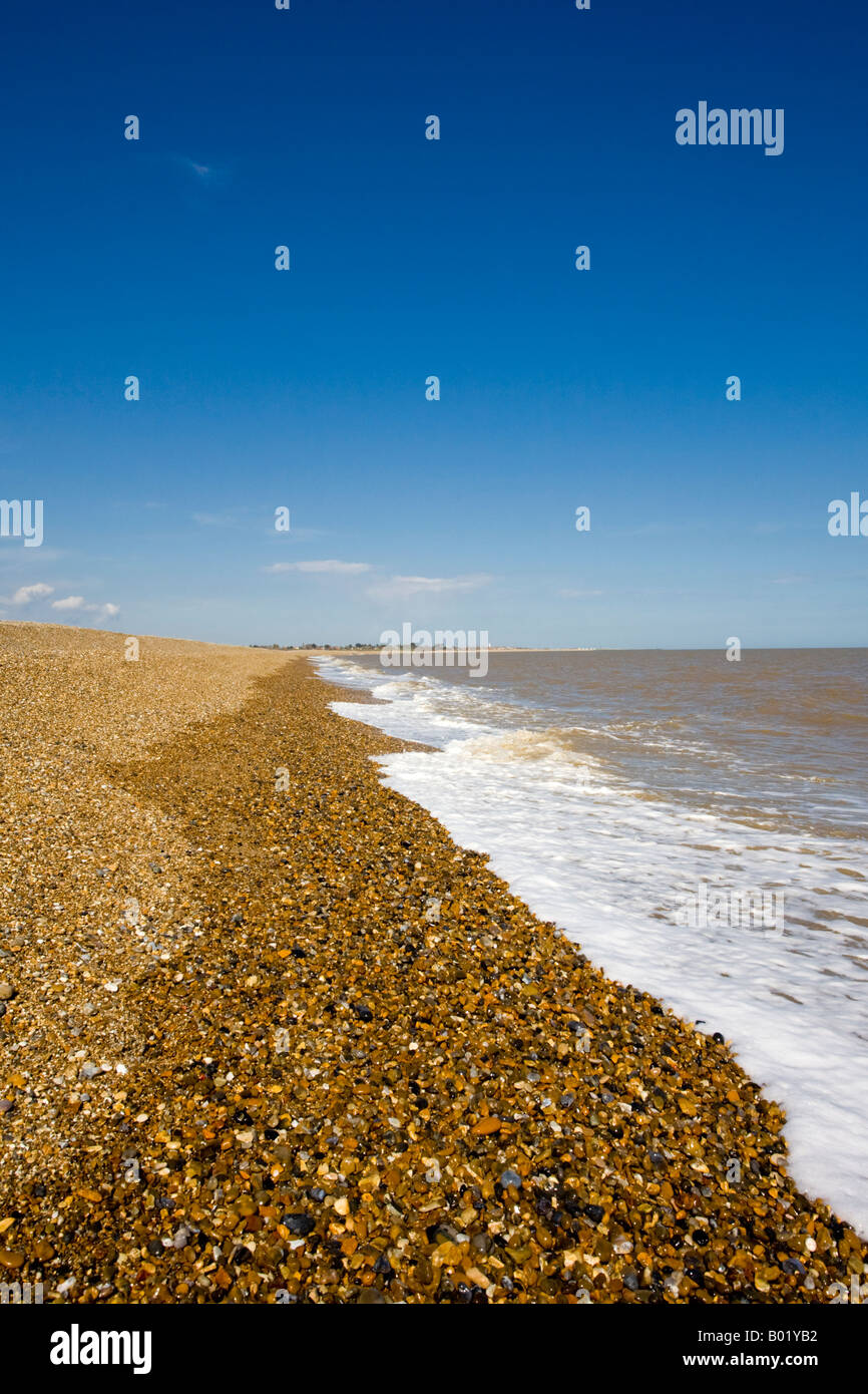 Suffolk shingle beach Stock Photo - Alamy