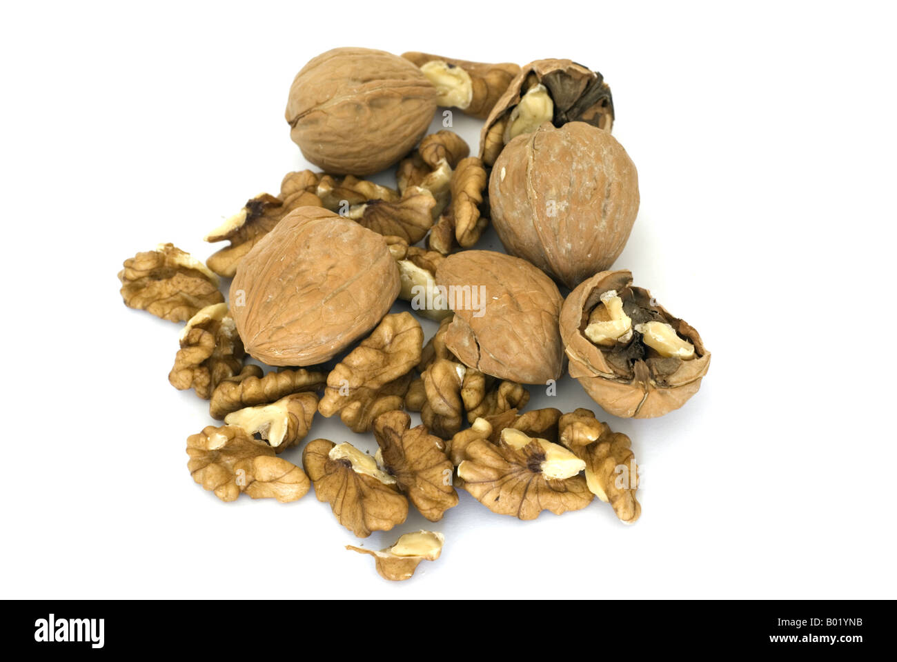 Half open walnuts hi-res stock photography and images - Alamy