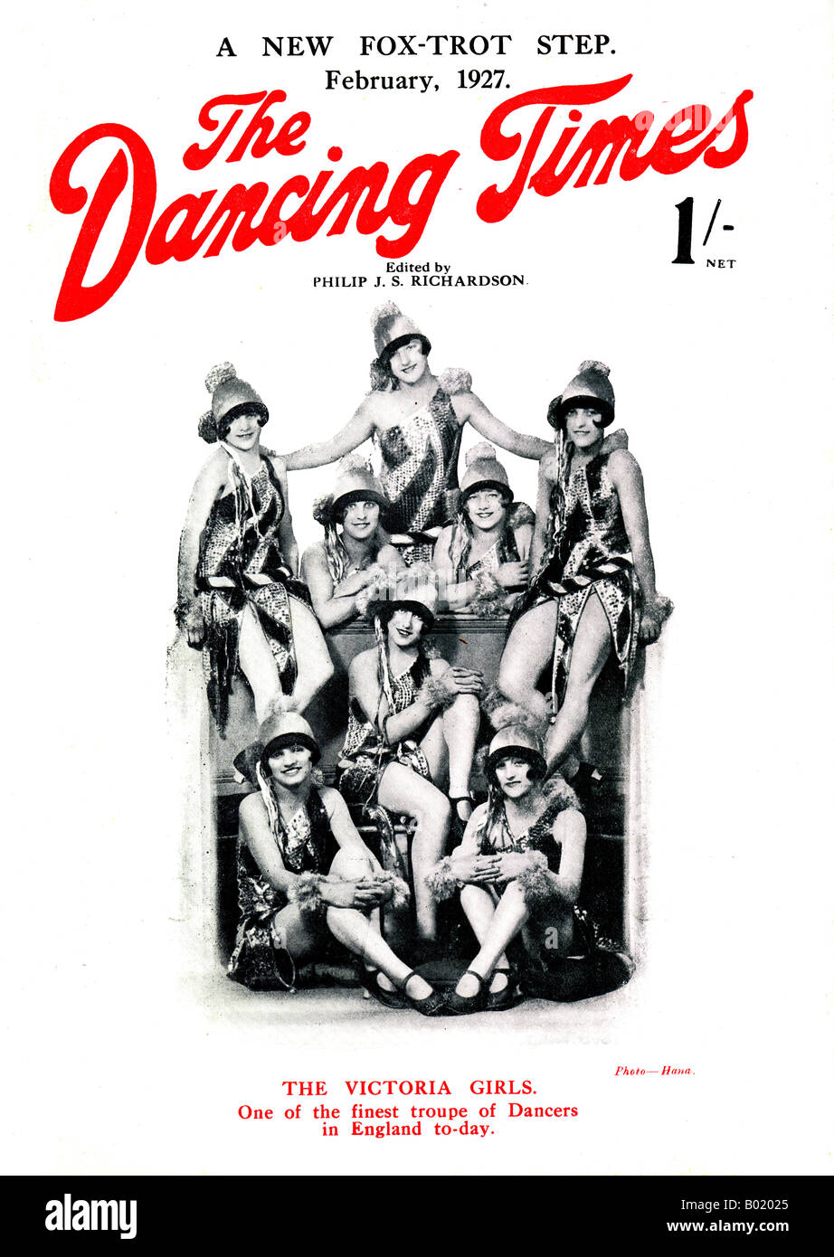 The Dancing Times Magazine February 1927 FOR EDITORIAL USE ONLY Stock ...