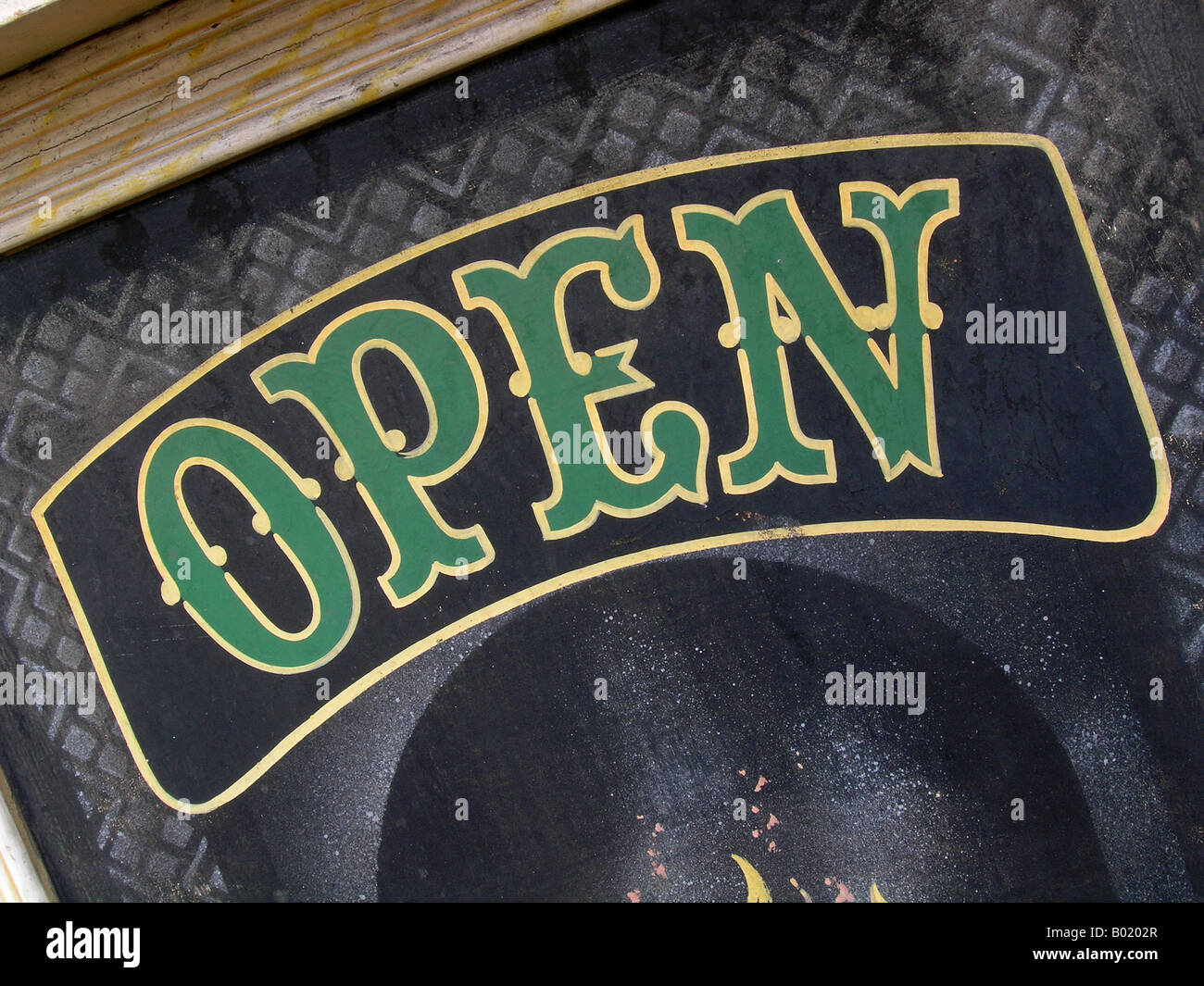 open for business sign Stock Photo - Alamy