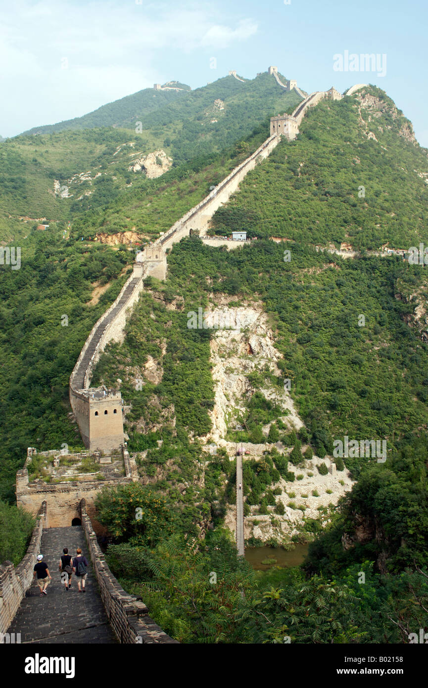 The great wall at Simatai near Beijing China Stock Photo - Alamy