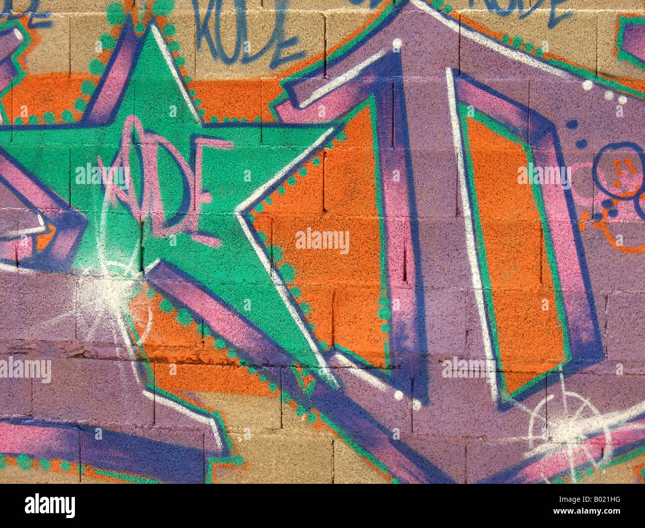 Graffiti by Space Nightclub, Ibiza, Spain Stock Photo - Alamy