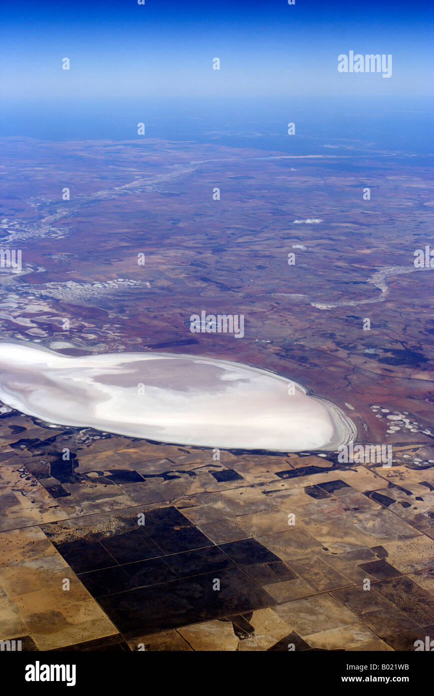 Salt lake near Perth, Western Australia Stock Photo - Alamy