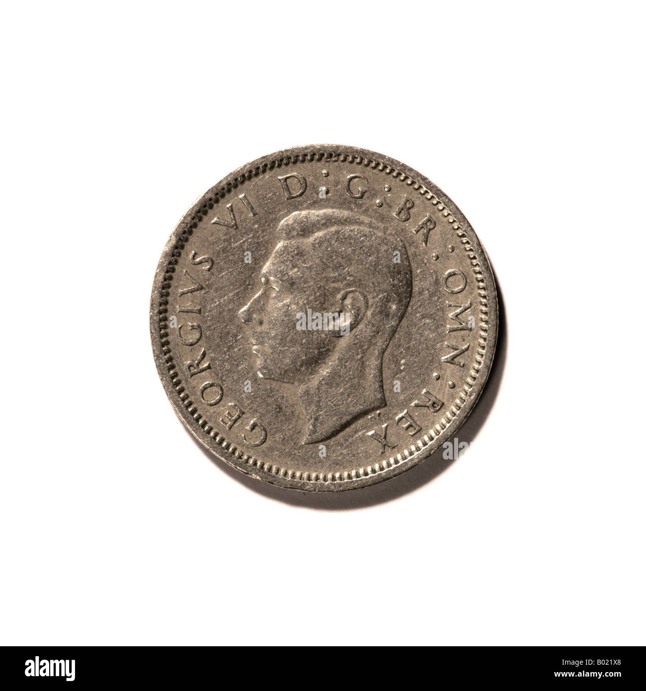 Sixpence coin isolated hi-res stock photography and images - Alamy