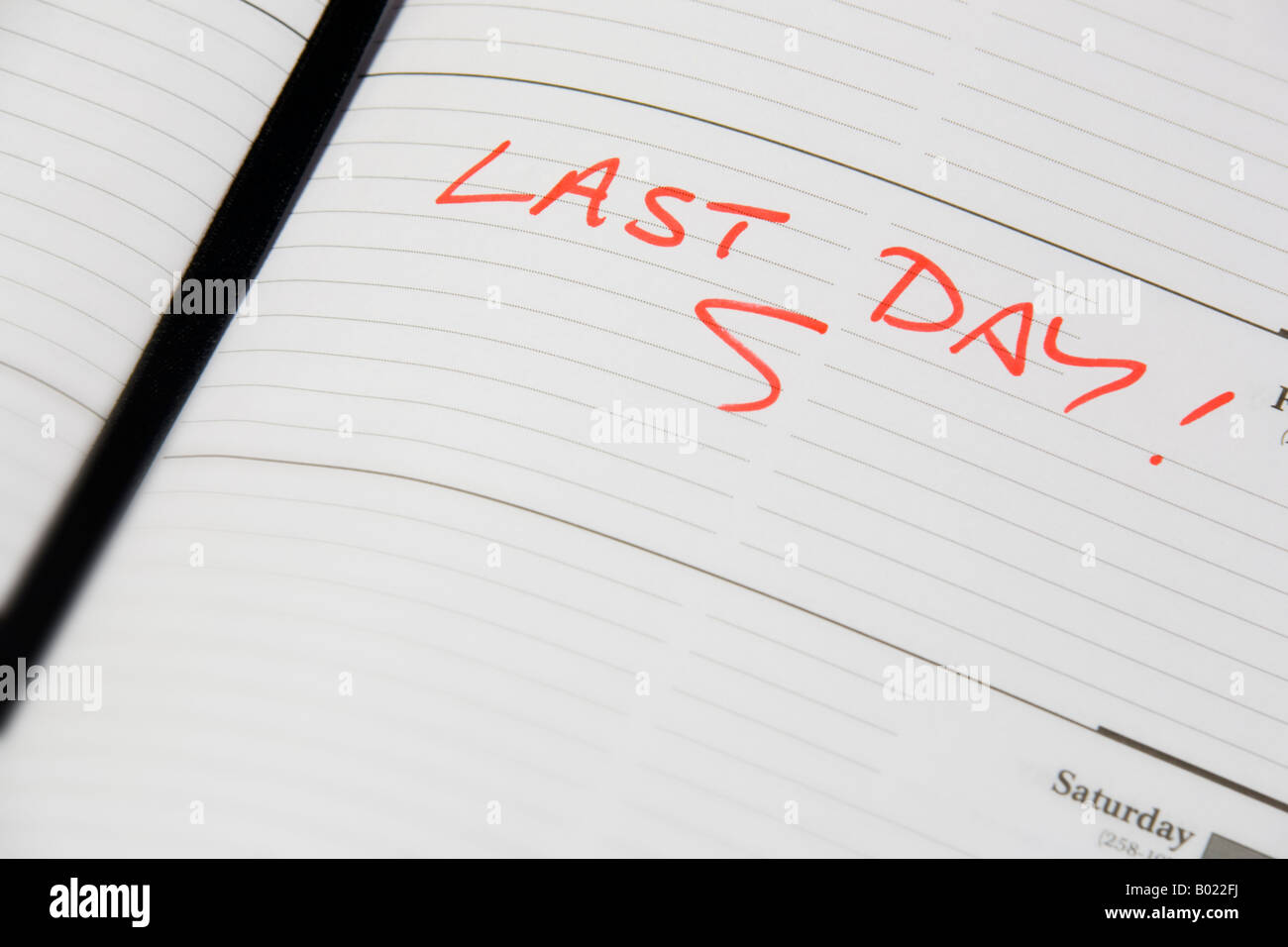 Diary entry hi-res stock photography and images - Alamy