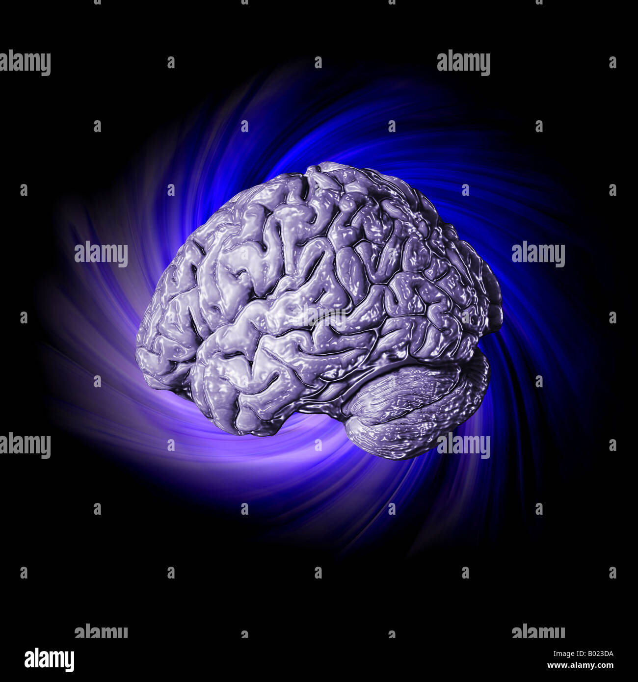 DYNAMIC HUMAN BRAIN ARTIFICIAL INTELLIGENCE Stock Photo - Alamy