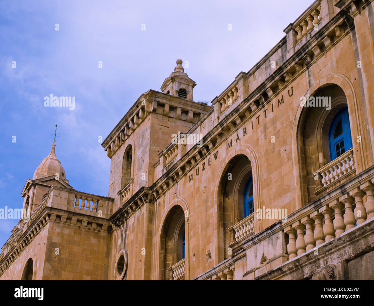 The interesting Maritime Museum, Vittoriosa, Malta Stock Photo - Alamy