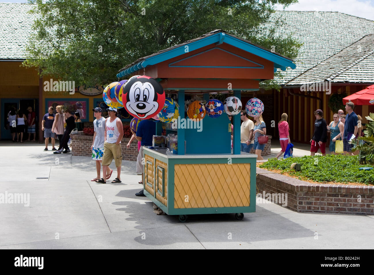 Disney Toys and Memorabilia Kiosk at Downtown Disney Marketplace in ...