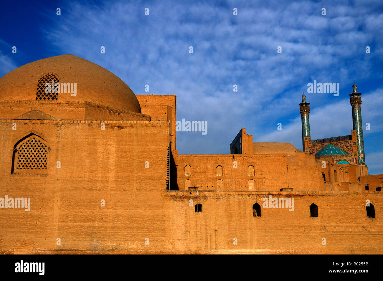 Side view of Imam Mosque in Esfahan, Iran Stock Photo - Alamy