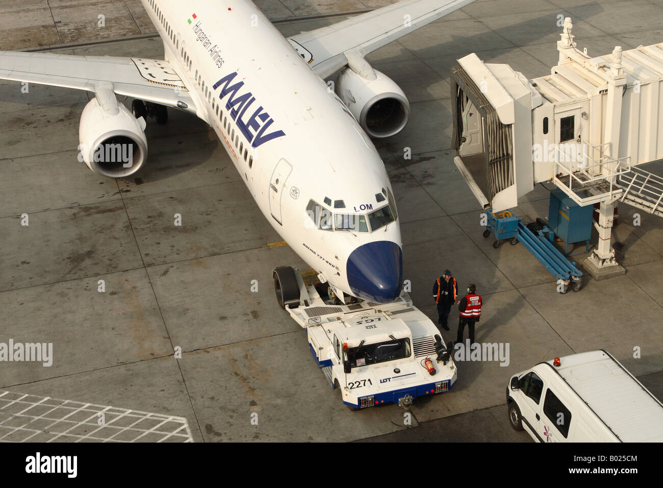 Boeing 737 malev hi-res stock photography and images - Alamy