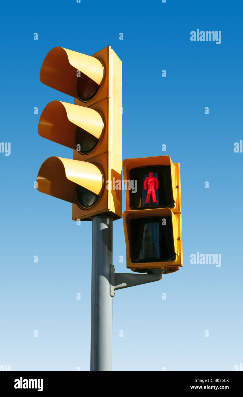 Red man traffic light hi-res stock photography and images - Alamy