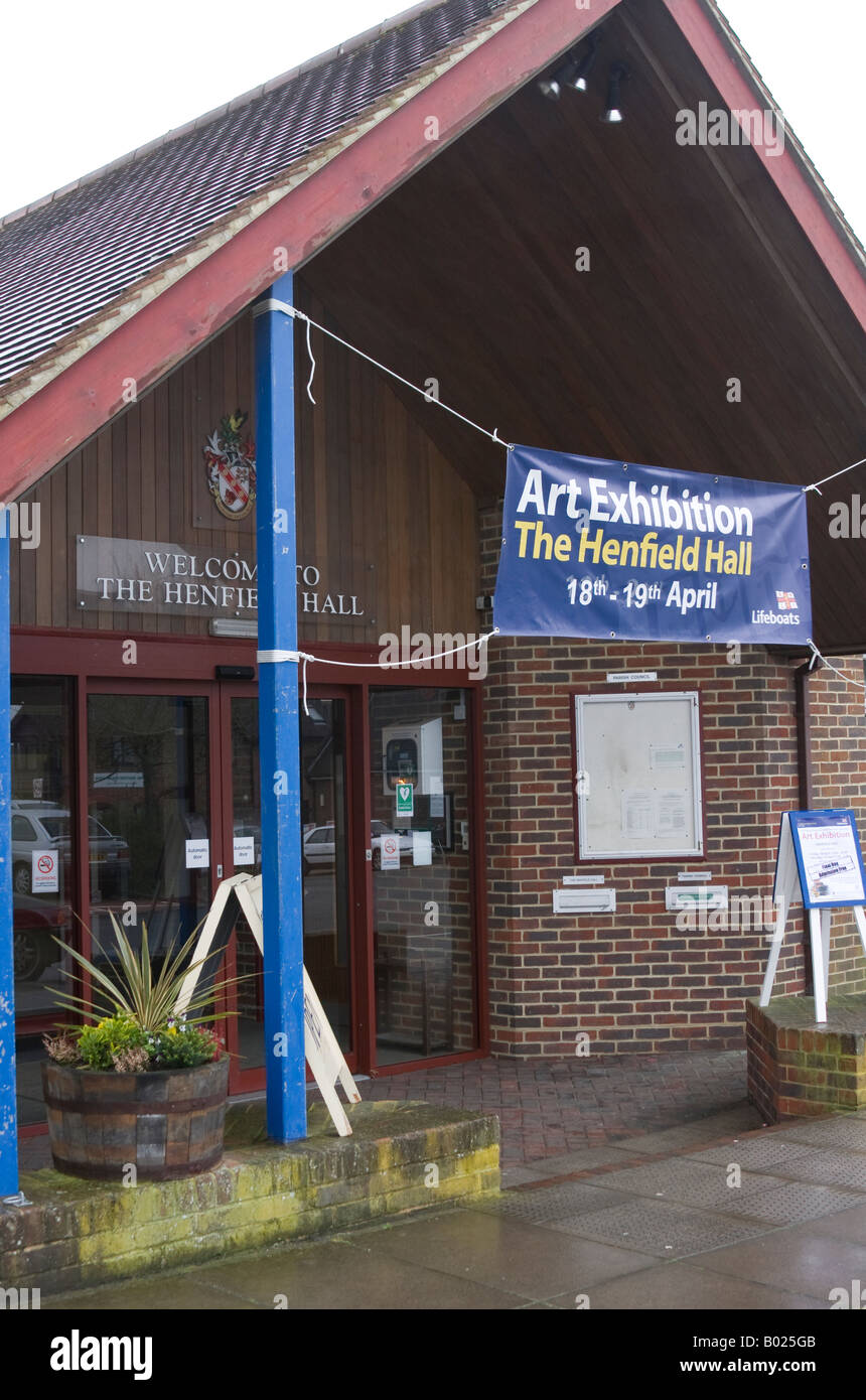 Henfield Village Hall, Sussex, England Stock Photo - Alamy