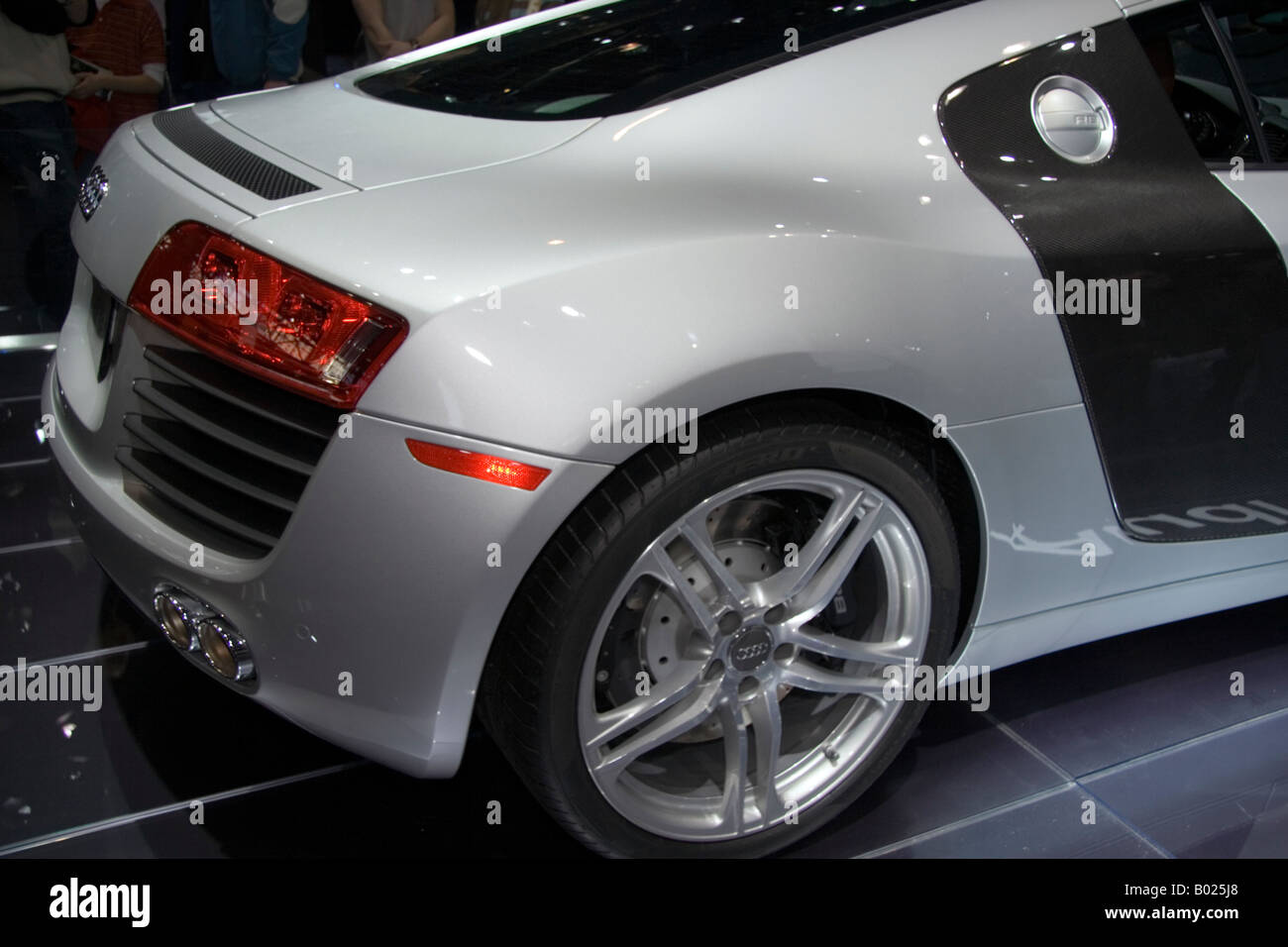 Audi R8. Chicago Auto Show 2008 Stock Photo - Alamy