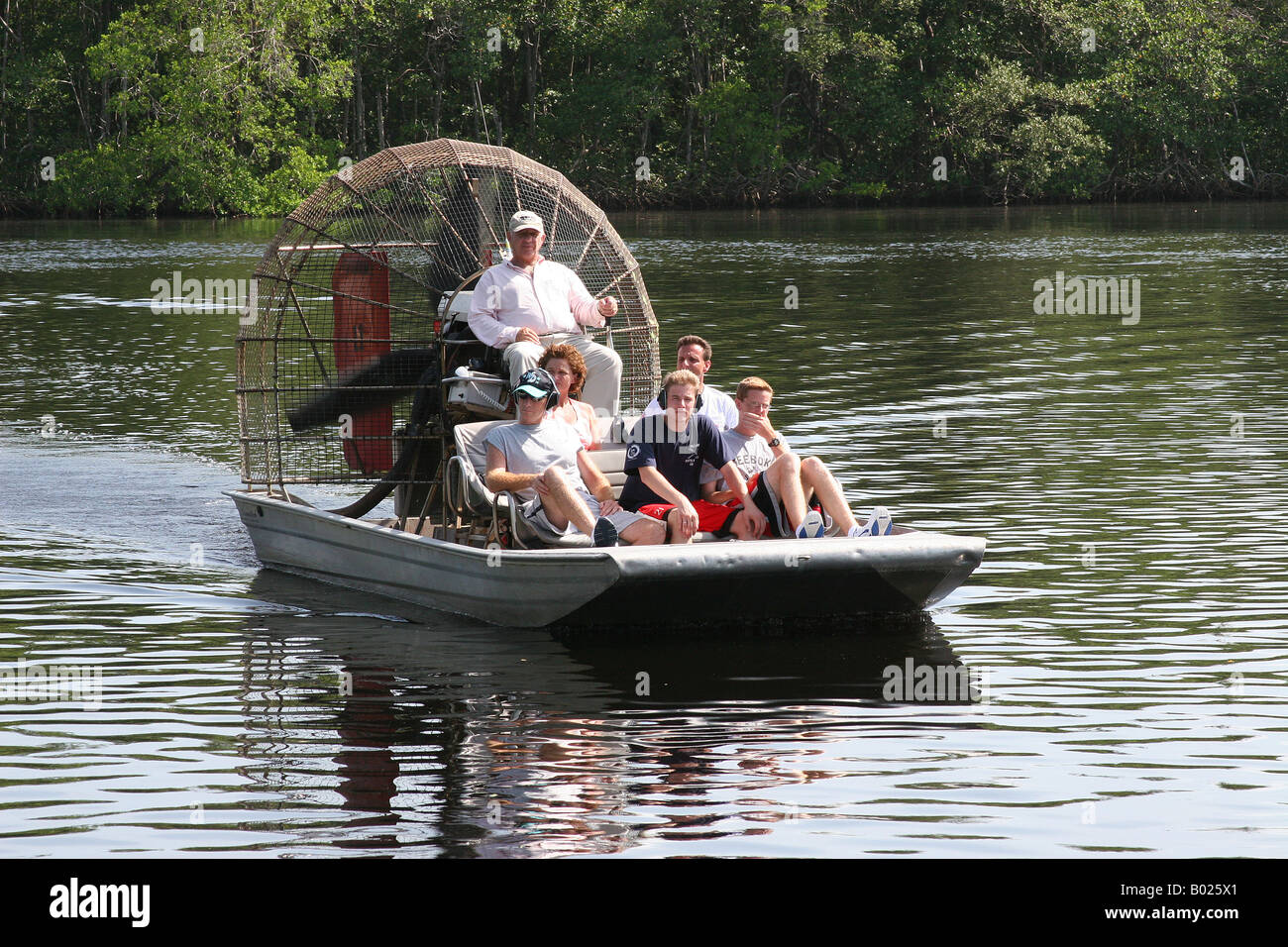 Airboat on the Everglades Stock Photo - Alamy