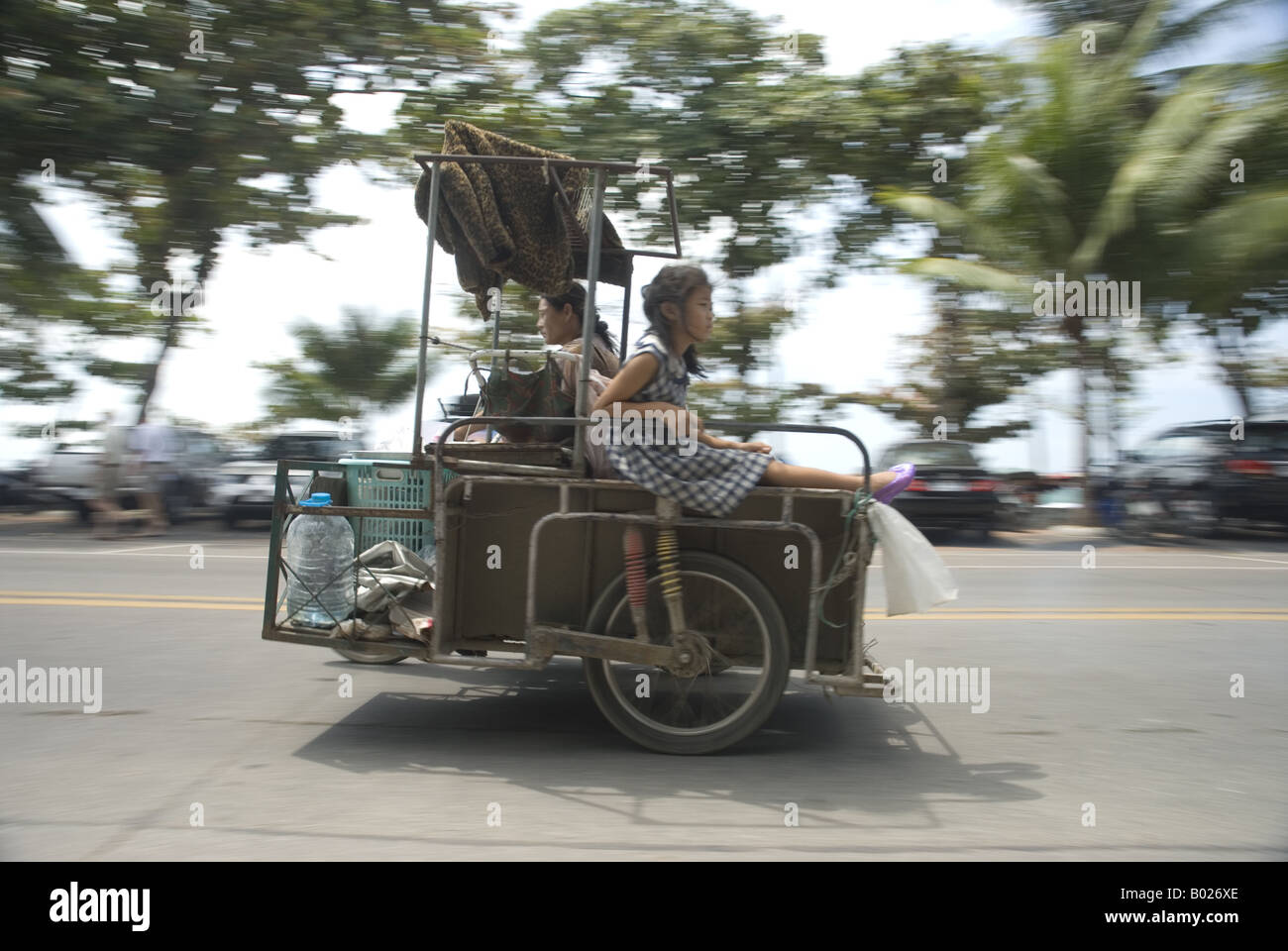 Mobile stall, Pattaya Stock Photo - Alamy