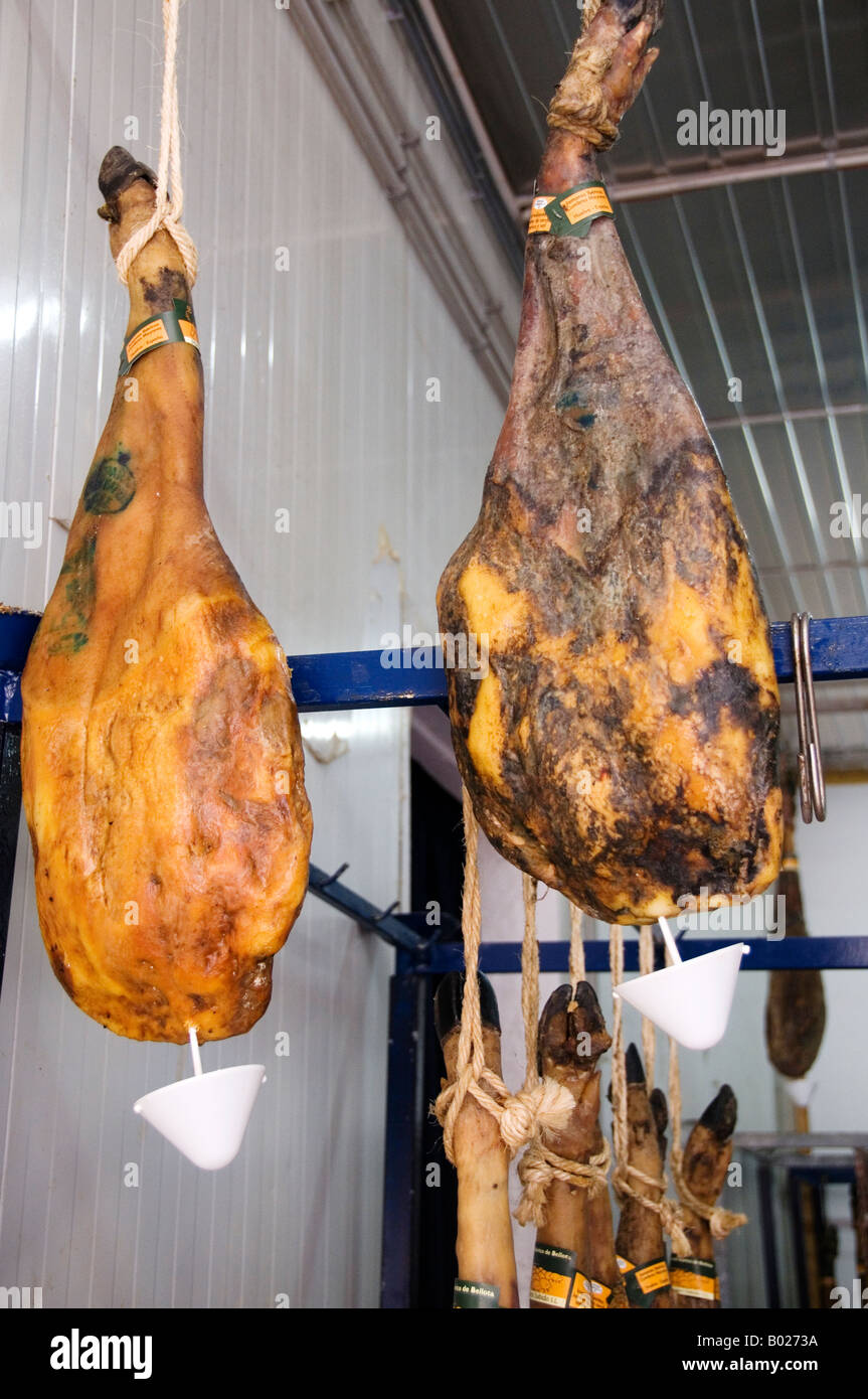 Hams curing hi-res stock photography and images - Alamy