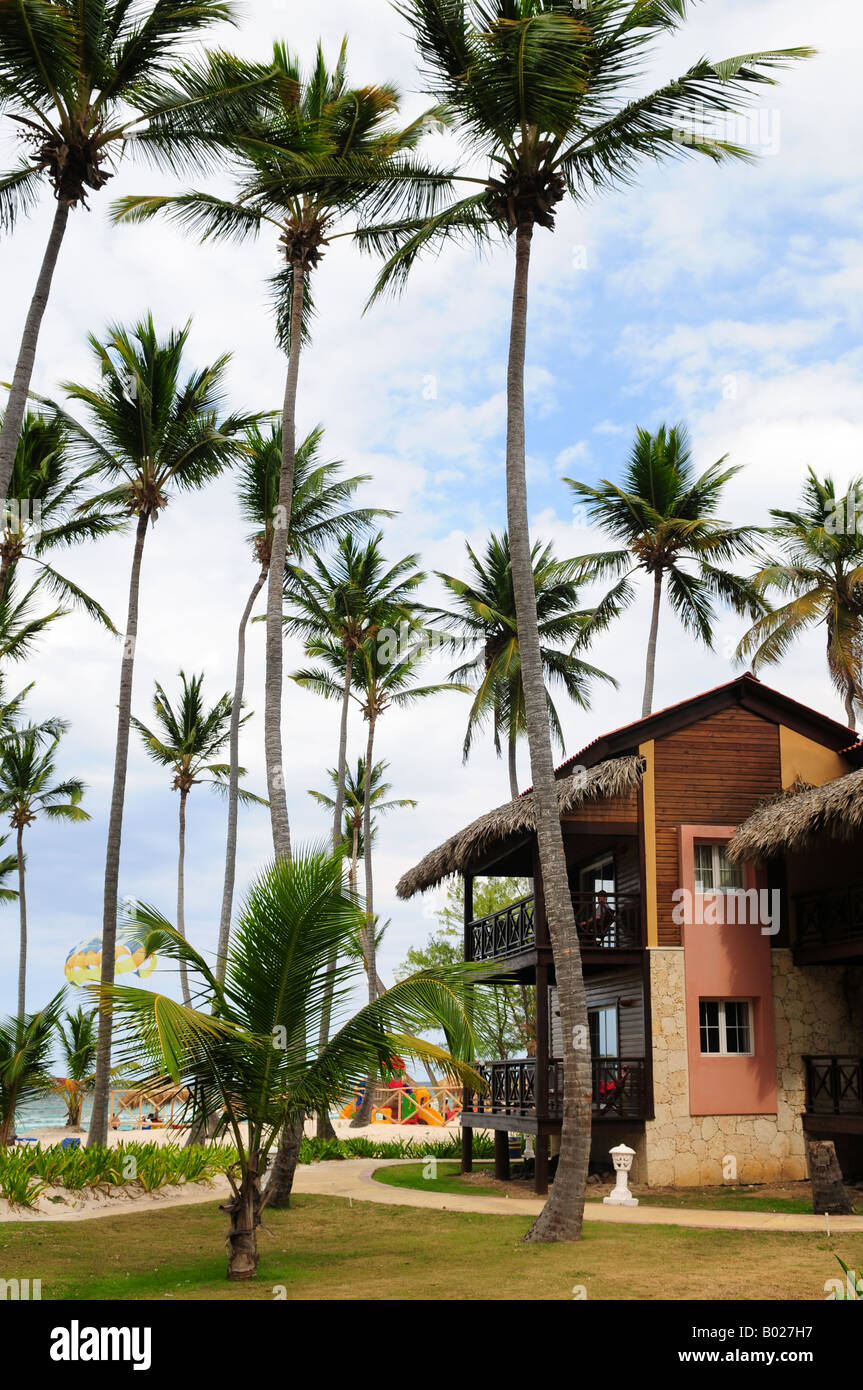 The palms at luxury hotel hi-res stock photography and images - Alamy