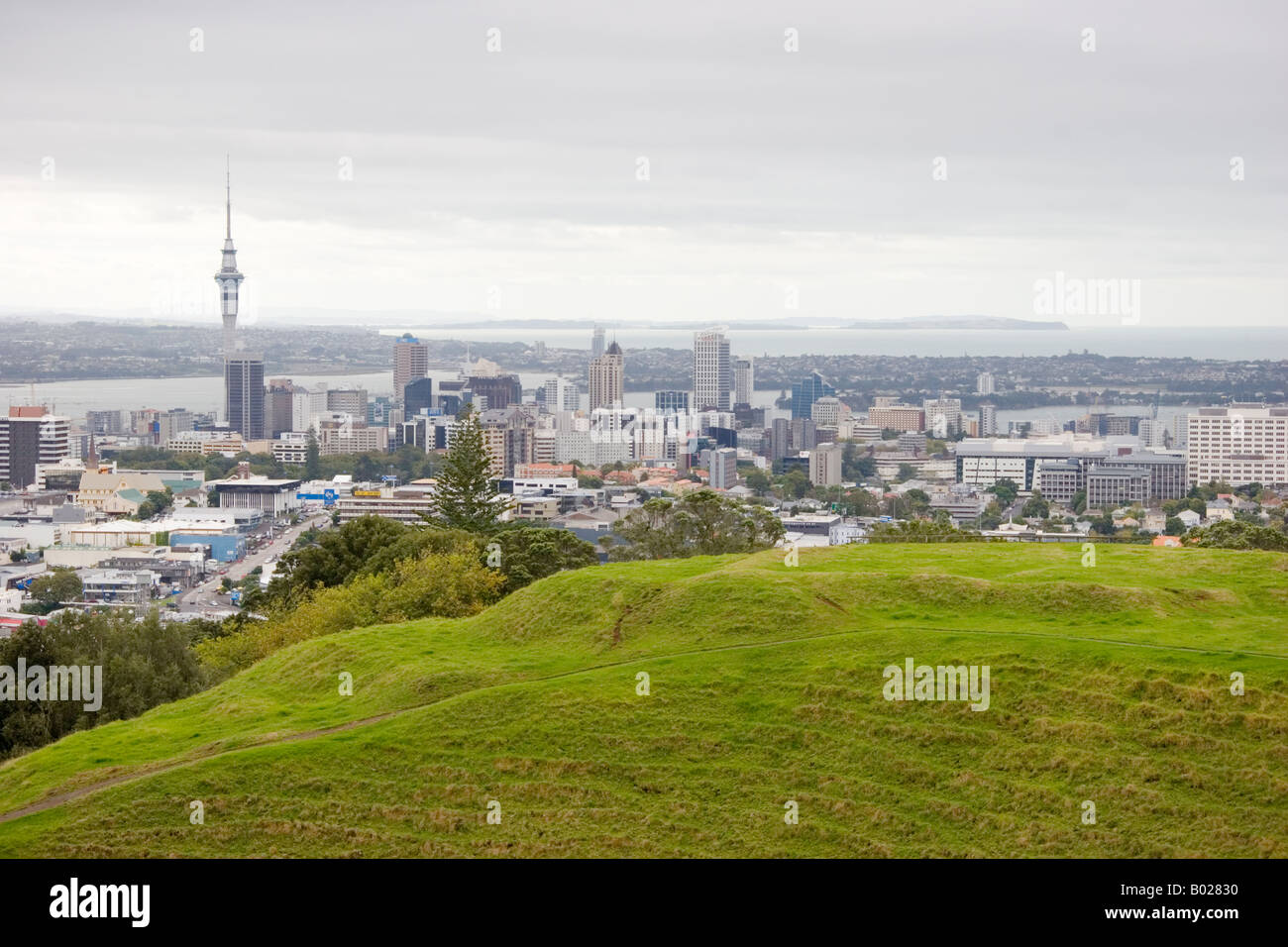 Mt eden volcanic crater hi-res stock photography and images - Alamy