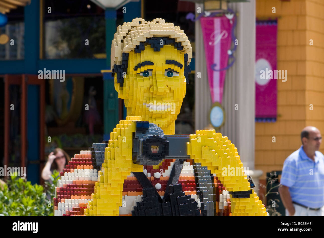 LEGO Lego Life Sized Father Dad with Camera at Downtown Disney ...