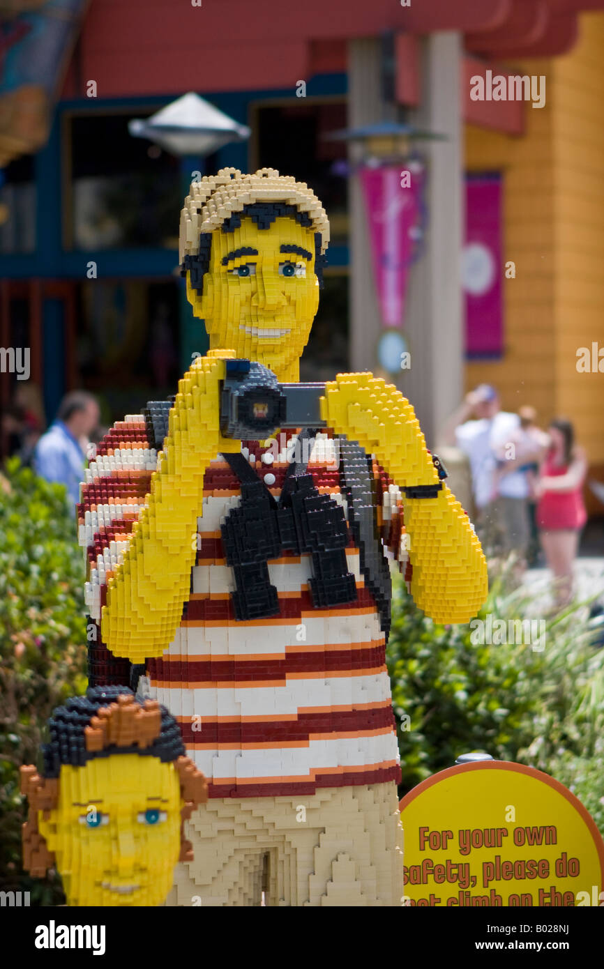 LEGO Lego Life Sized Father Dad with Camera at Downtown Disney ...