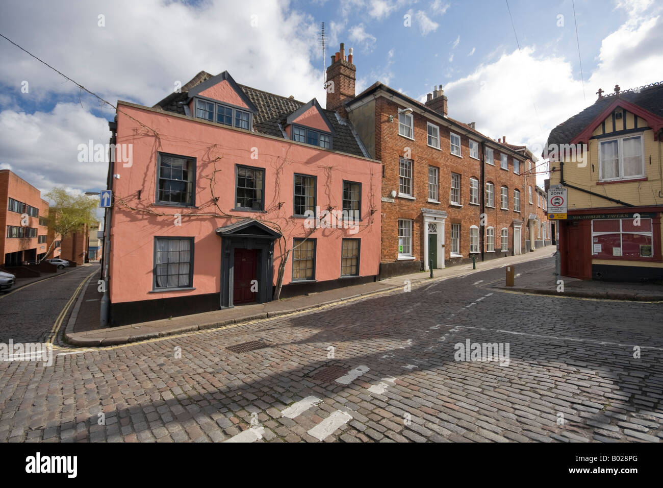 Pottergate Street Norwich Stock Photo - Alamy
