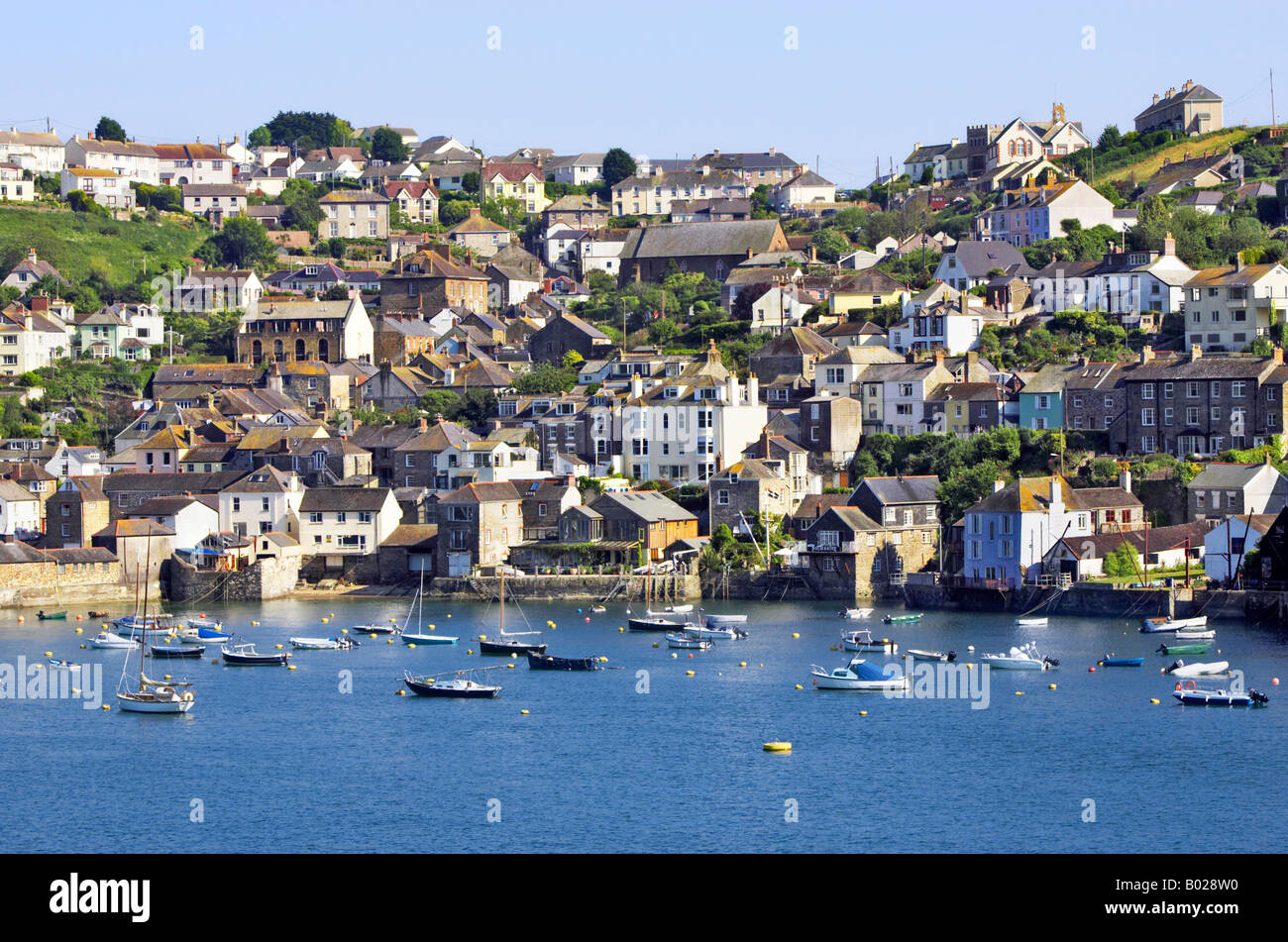 Fowey village cornish coast hi-res stock photography and images - Alamy