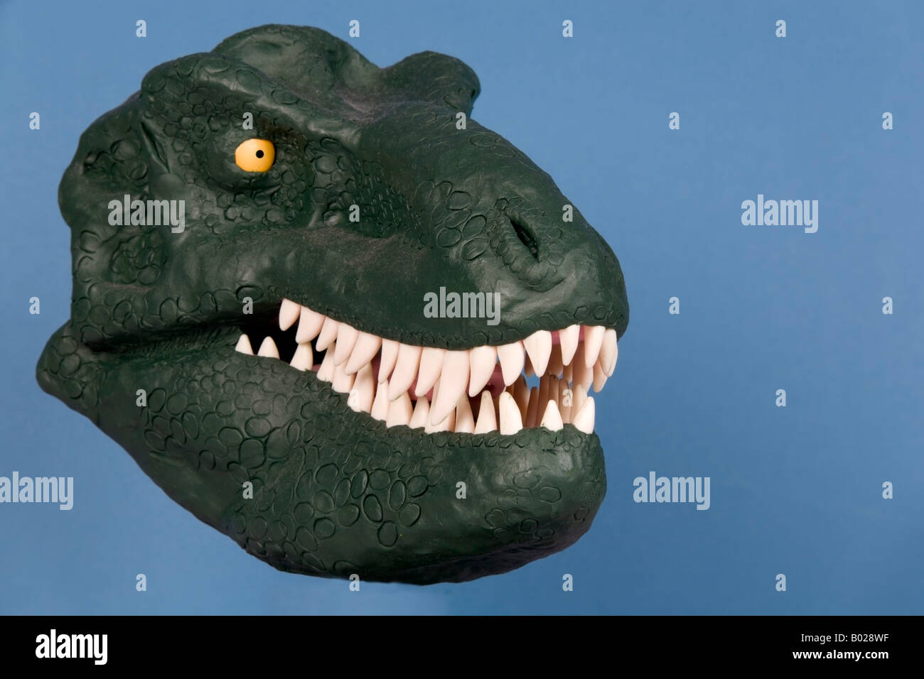 Model Tyrannosaurus Rex head Stock Photo - Alamy