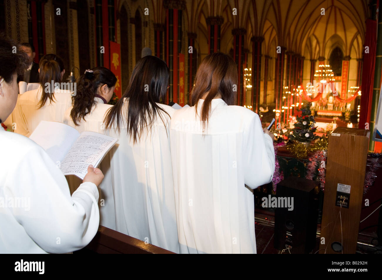 Beijing catholic mass hi-res stock photography and images - Alamy