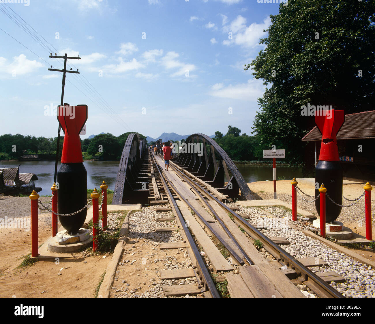 River Kwai Bridge, Bangkok, Thailand Stock Photo - Alamy