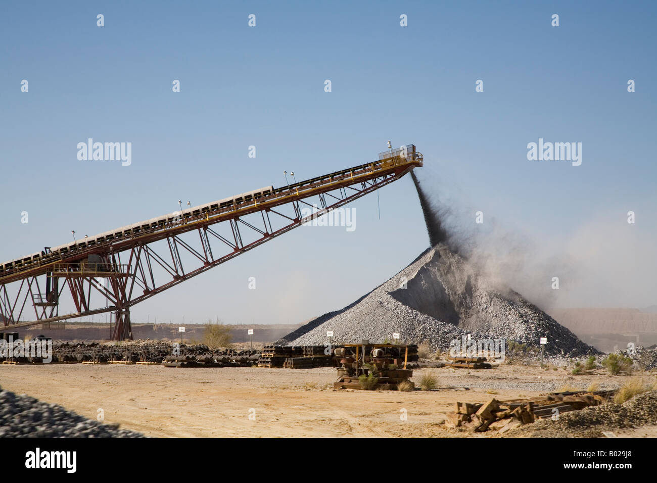 Mission Open Pit Copper Mine Stock Photo - Alamy
