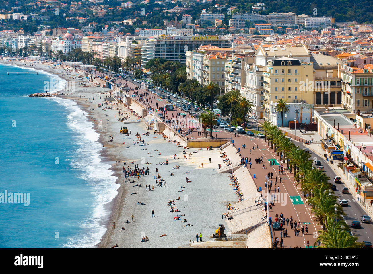 Beach promenade nice hi-res stock photography and images - Alamy