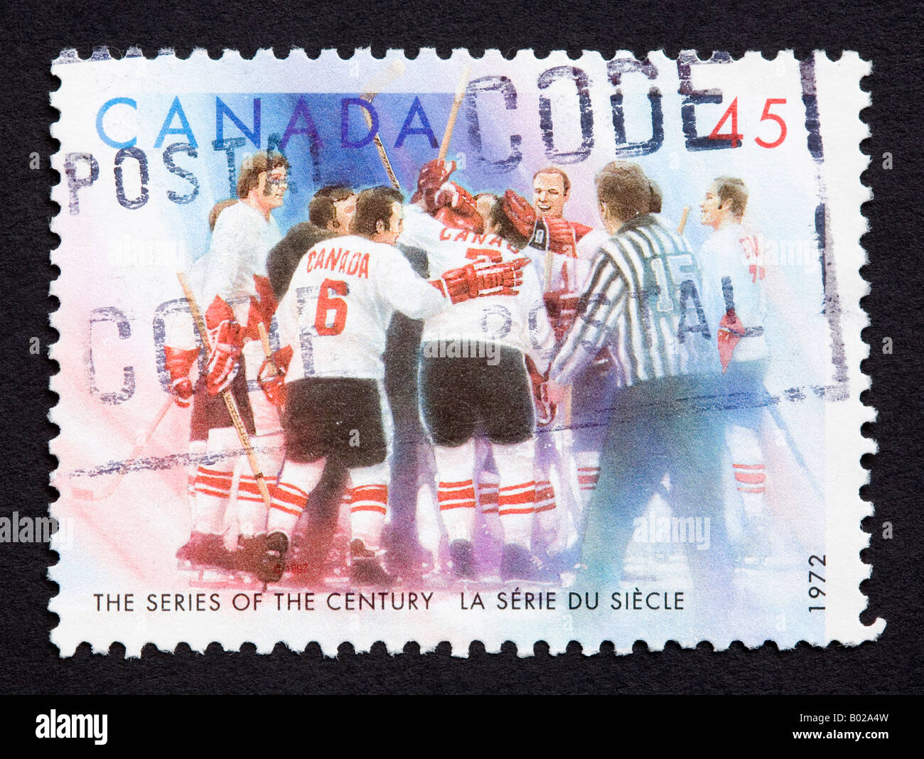 Canadian postage stamp Stock Photo - Alamy