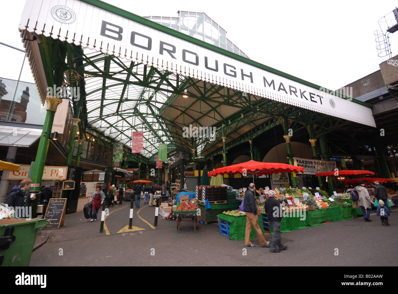 Borough Market is London’s oldest food market Stock Photo - Alamy