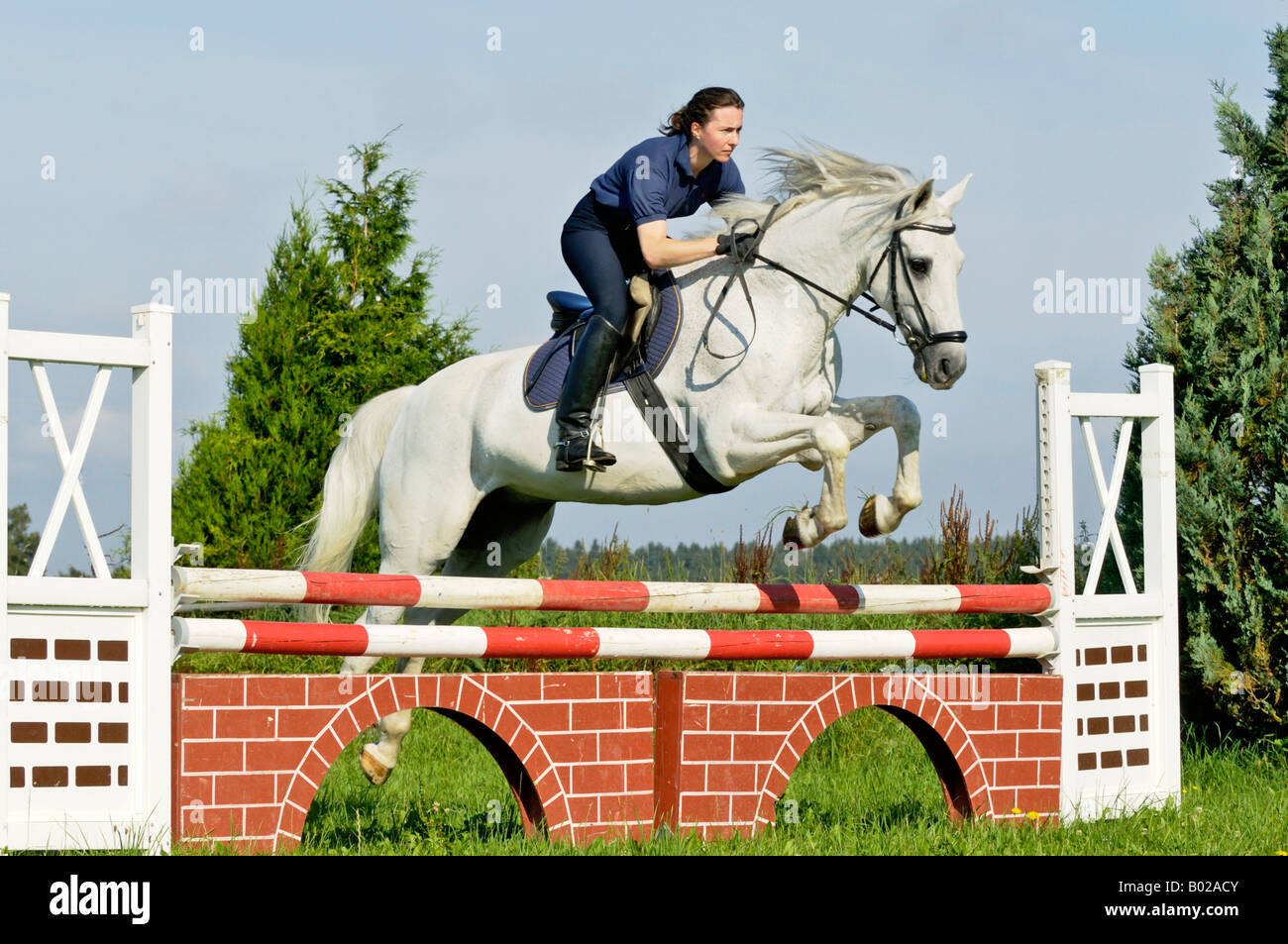 Lady horse back hi-res stock photography and images - Alamy