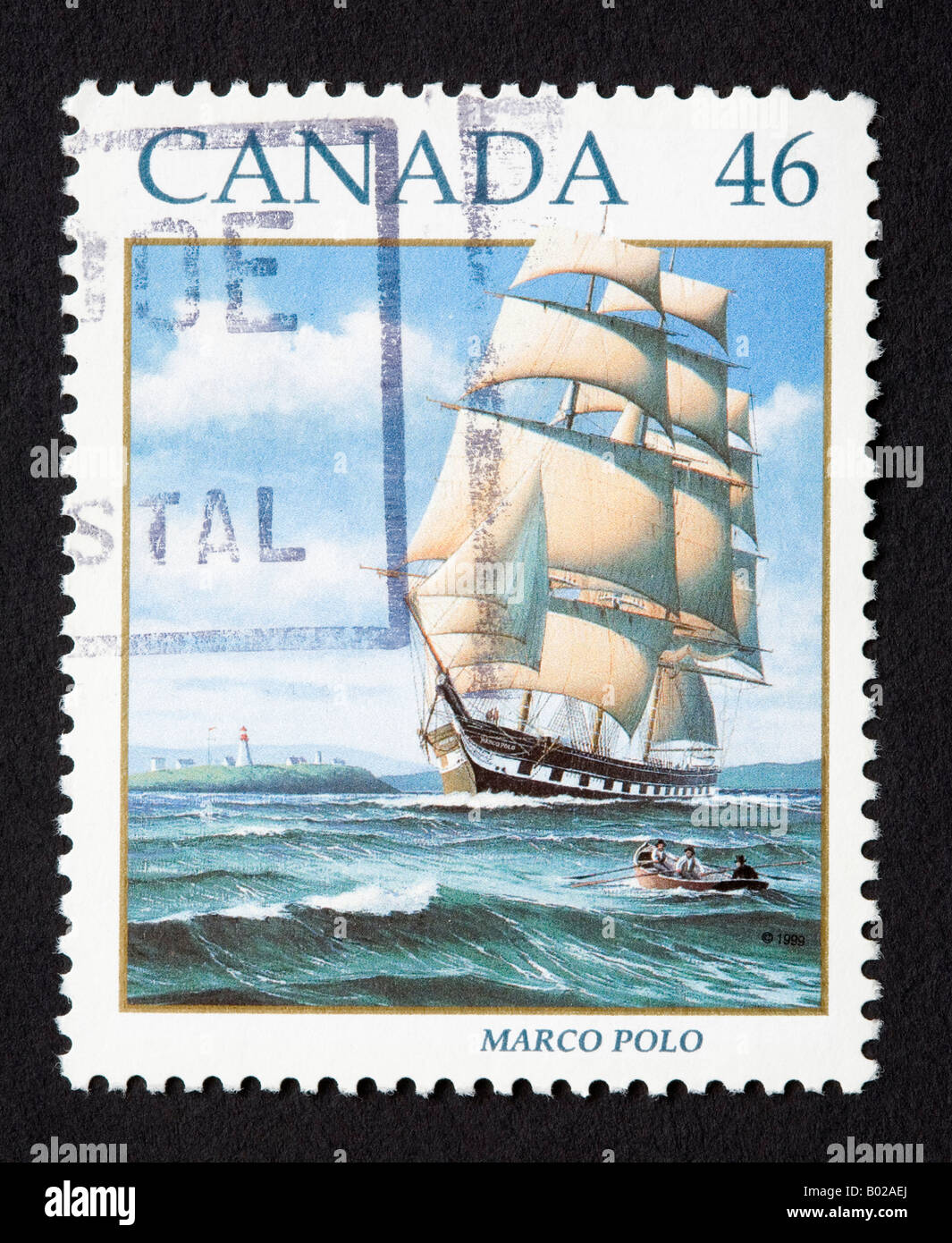 Canadian postage stamp Stock Photo - Alamy