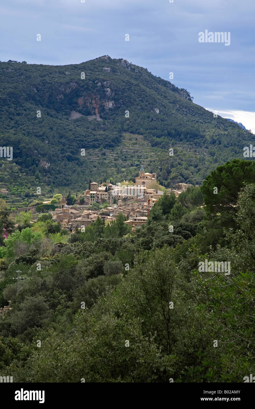 Valldemossa village.Mallorca Island.Spain Stock Photo - Alamy