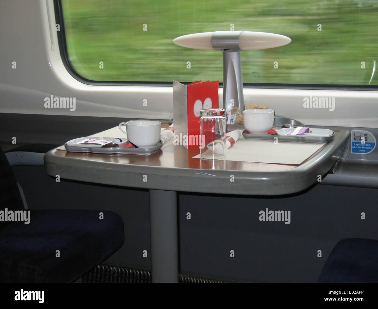 First class train seat Stock Photo - Alamy