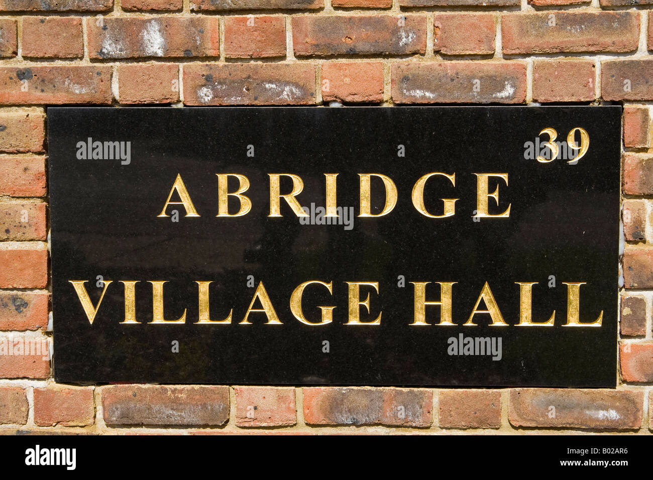 Uk village hall signs hi-res stock photography and images - Alamy