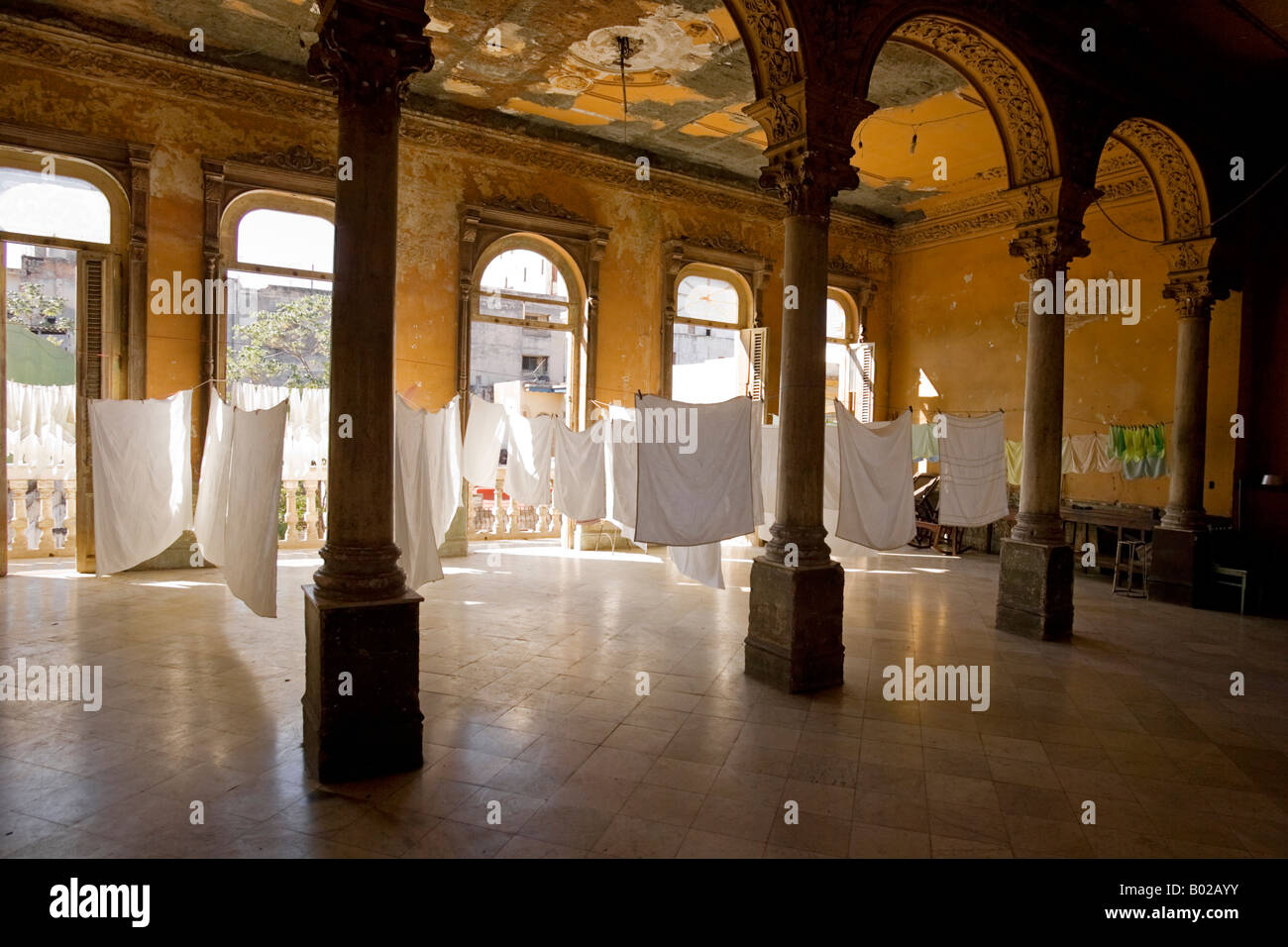 House interior in Centro Habana. Centre Havana. Cuba Stock Photo - Alamy