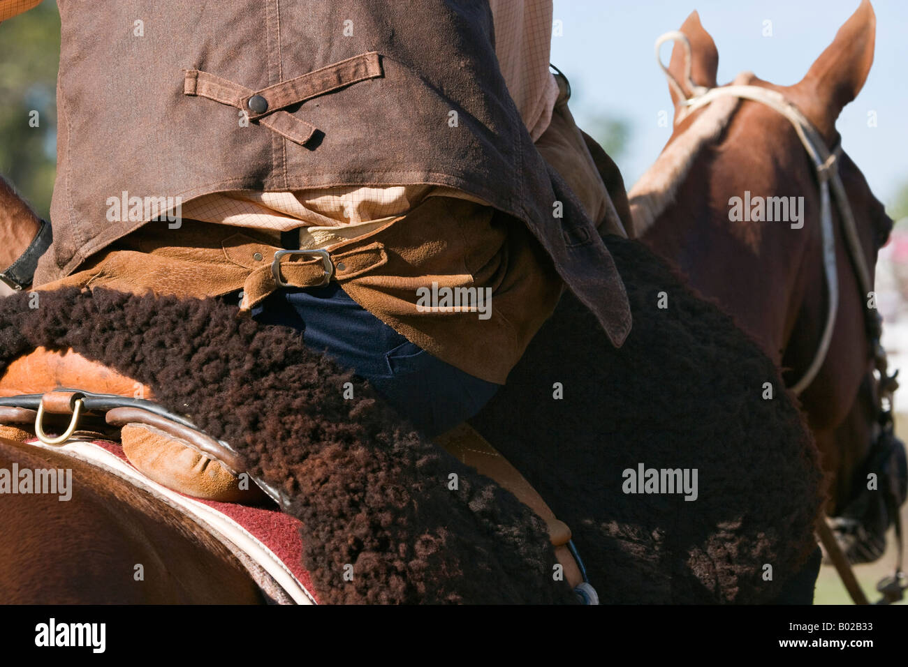 cowboy cow-boy horse animal rider riding Stock Photo - Alamy