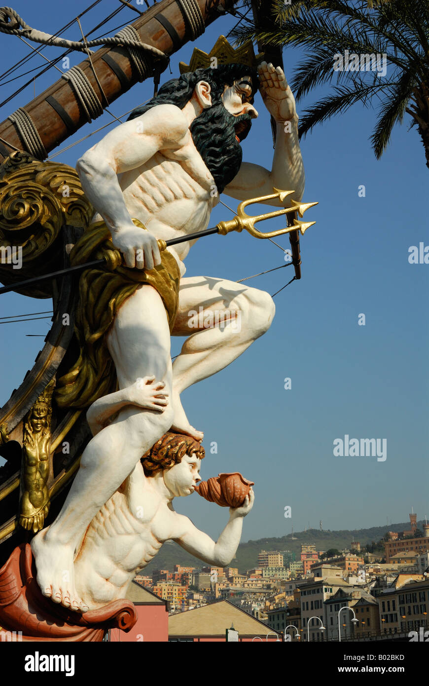 Neptune galleon figurehead hi-res stock photography and images - Alamy