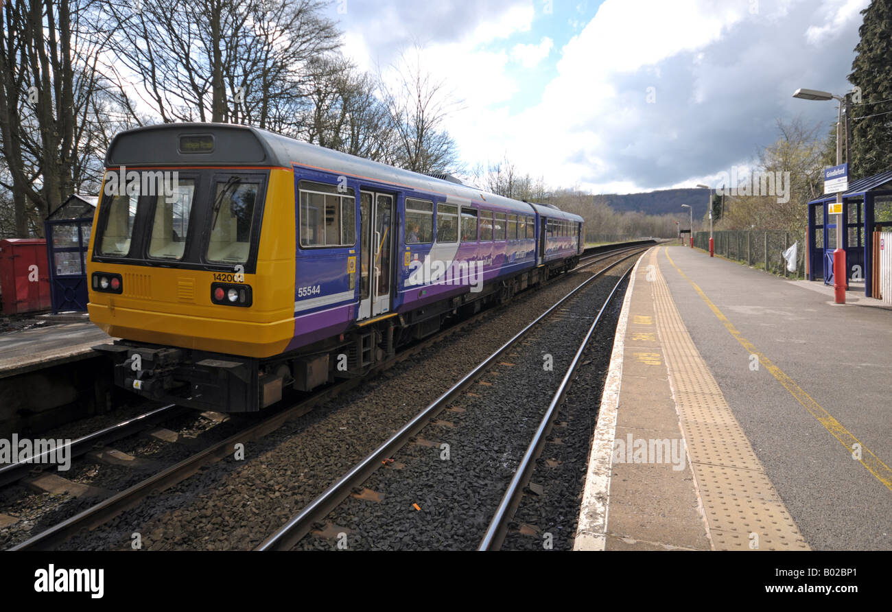 Grindleford station Peak District Derbyshire England Stock Photo - Alamy